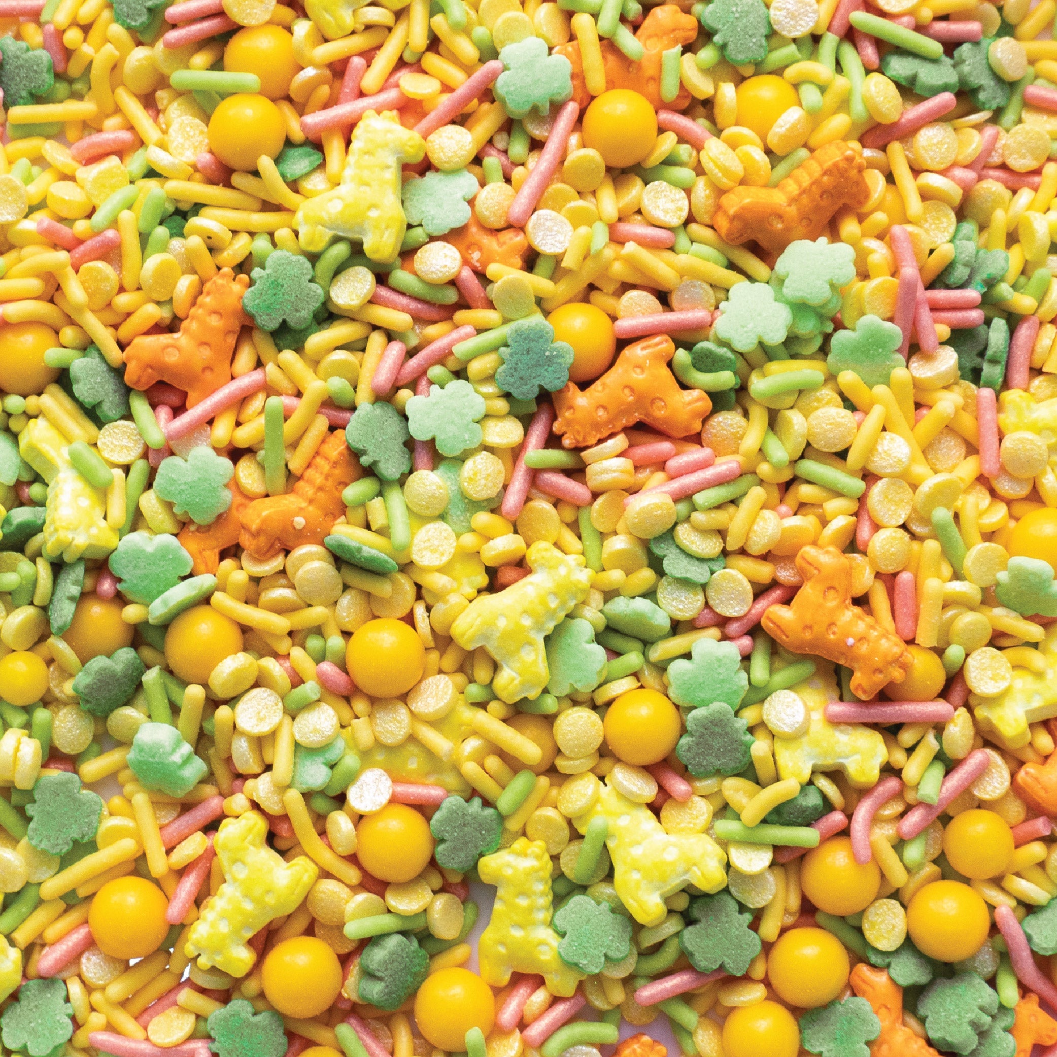 Giraffes In The Safari Sprinkle Mix – FOLIAY WHOLESALE